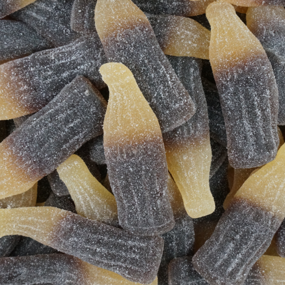 Giant Sour Cola Bottles – Sweet Pickings